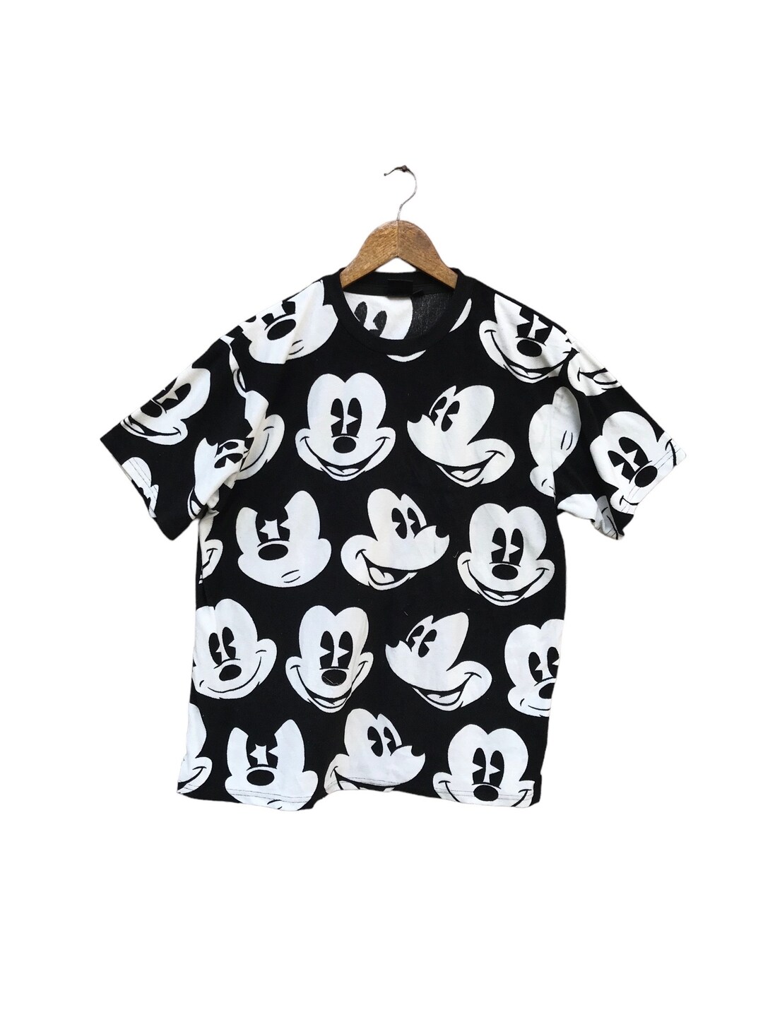 RARE Mickey Mouse Disney Full Print Tees - Etsy