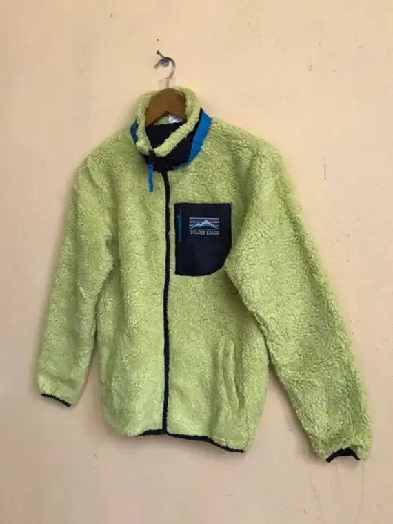 Rare Golden Eagle Fur Fleece Jacket - Gem