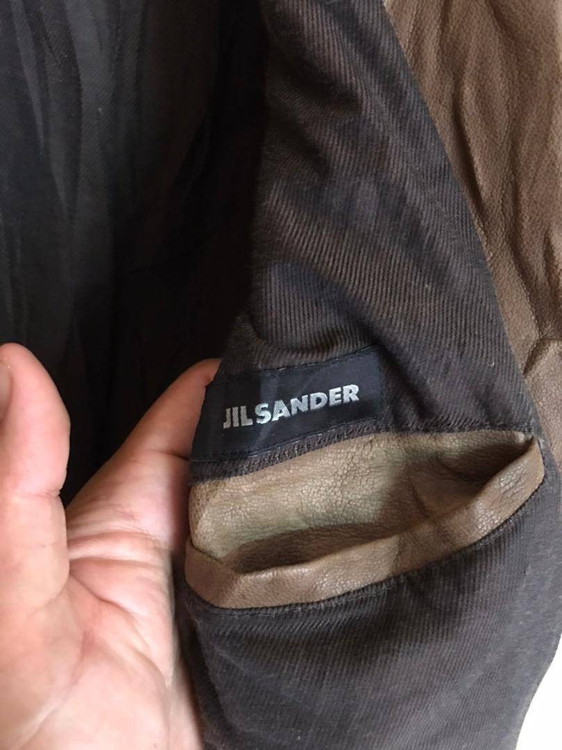 RARE Jil Sander Raf Simon Leather Jacket Zipper up Biker - Etsy RARE Jil Sander Raf Simon Leather Jacket Zipper up Biker - Etsy