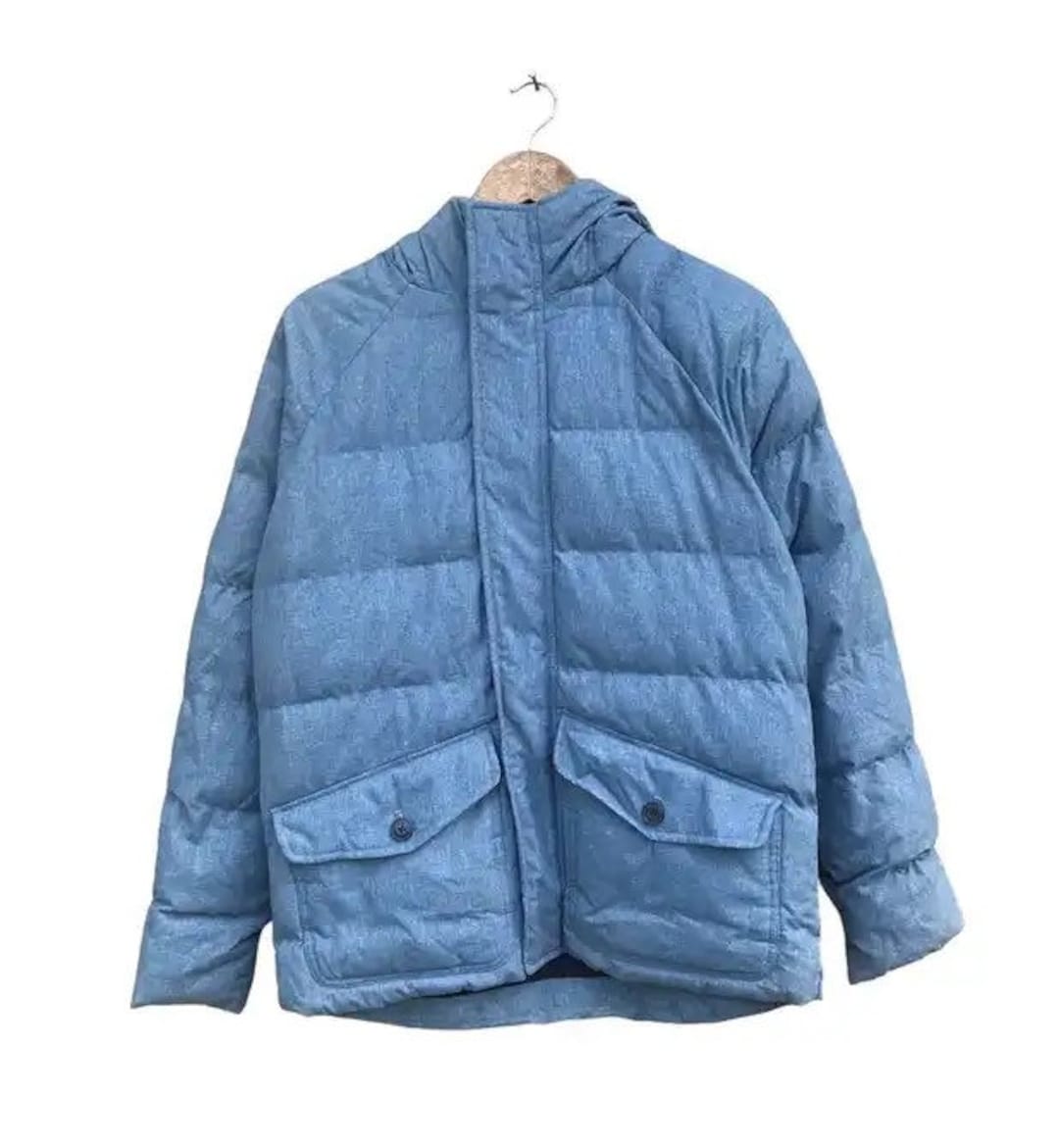 Vintage GAP Down Jacket Hoodie - Etsy