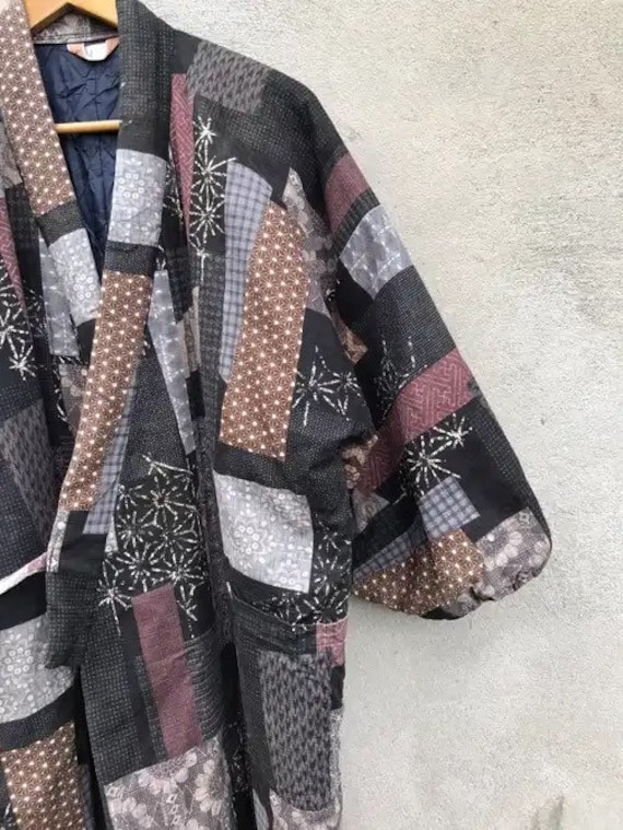 RARE Japanese Traditional Kimono Patchwork style kapi… - Gem