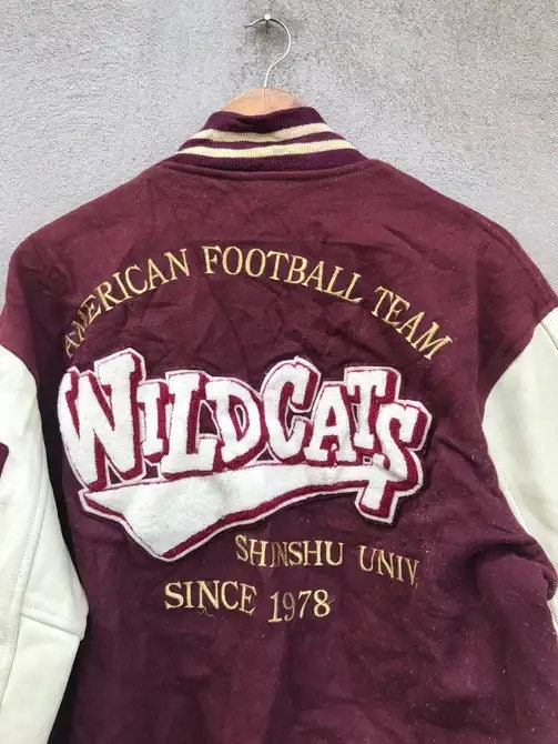 RARE Vintage 80s American Football Team Old Varsity Sleeve - Etsy
