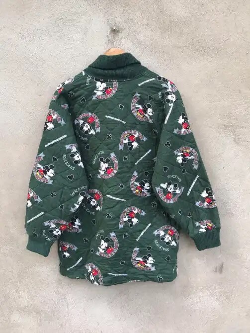 Vintage Mickey Mouse Cardigan Jacket - Etsy