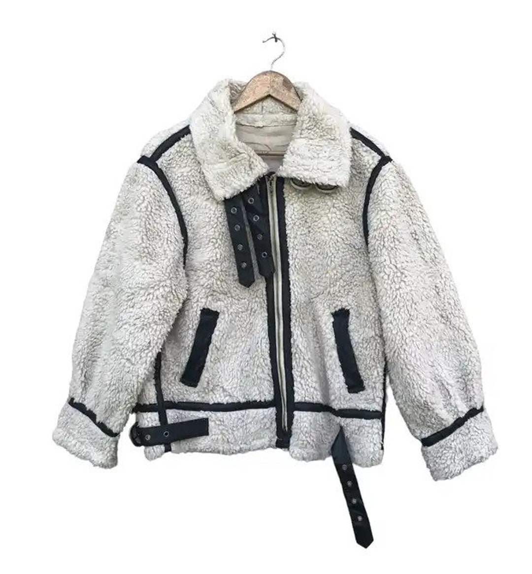 RARE Vintage Seditionaries Fur Fleece Jacket Parachute Style - Etsy