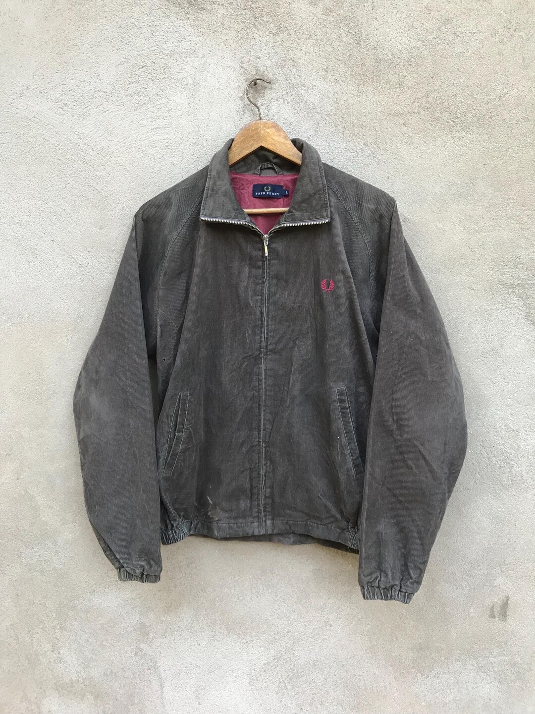 RARE Vintage 90s Fred Perry Corduroy Jacket - Etsy