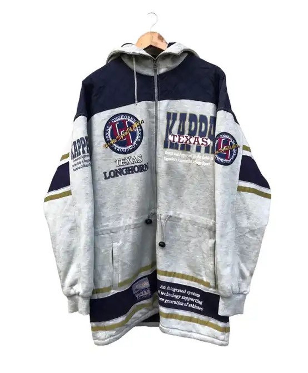 Vintage Kappa Hoodie Jacket Nfl - Etsy