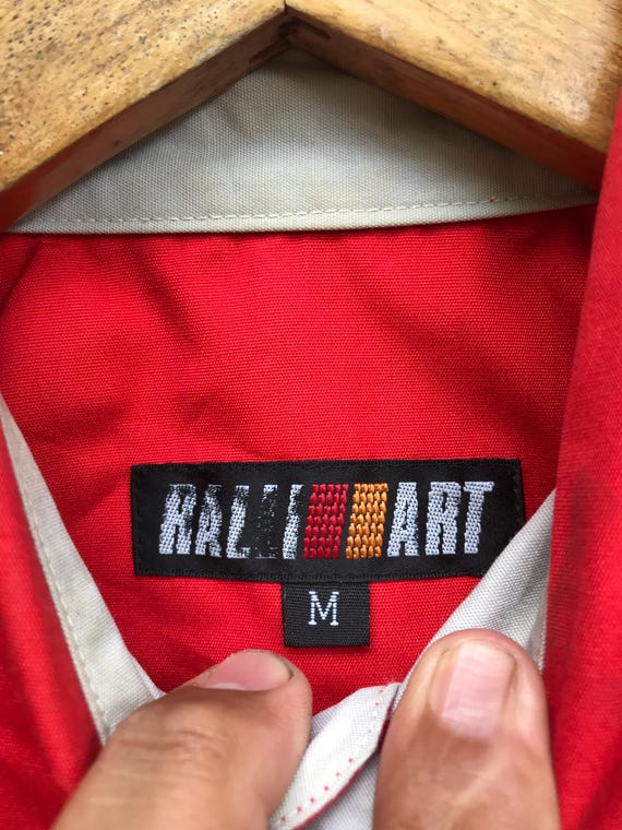 RARE Vintage Mitsubishi Ralliart Racing Team Button Up - Gem