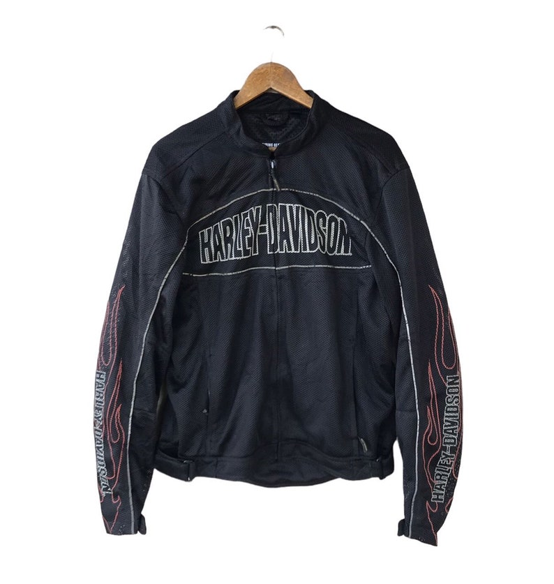 Vintage Harley Davidson Racing Jacket Biker - Etsy