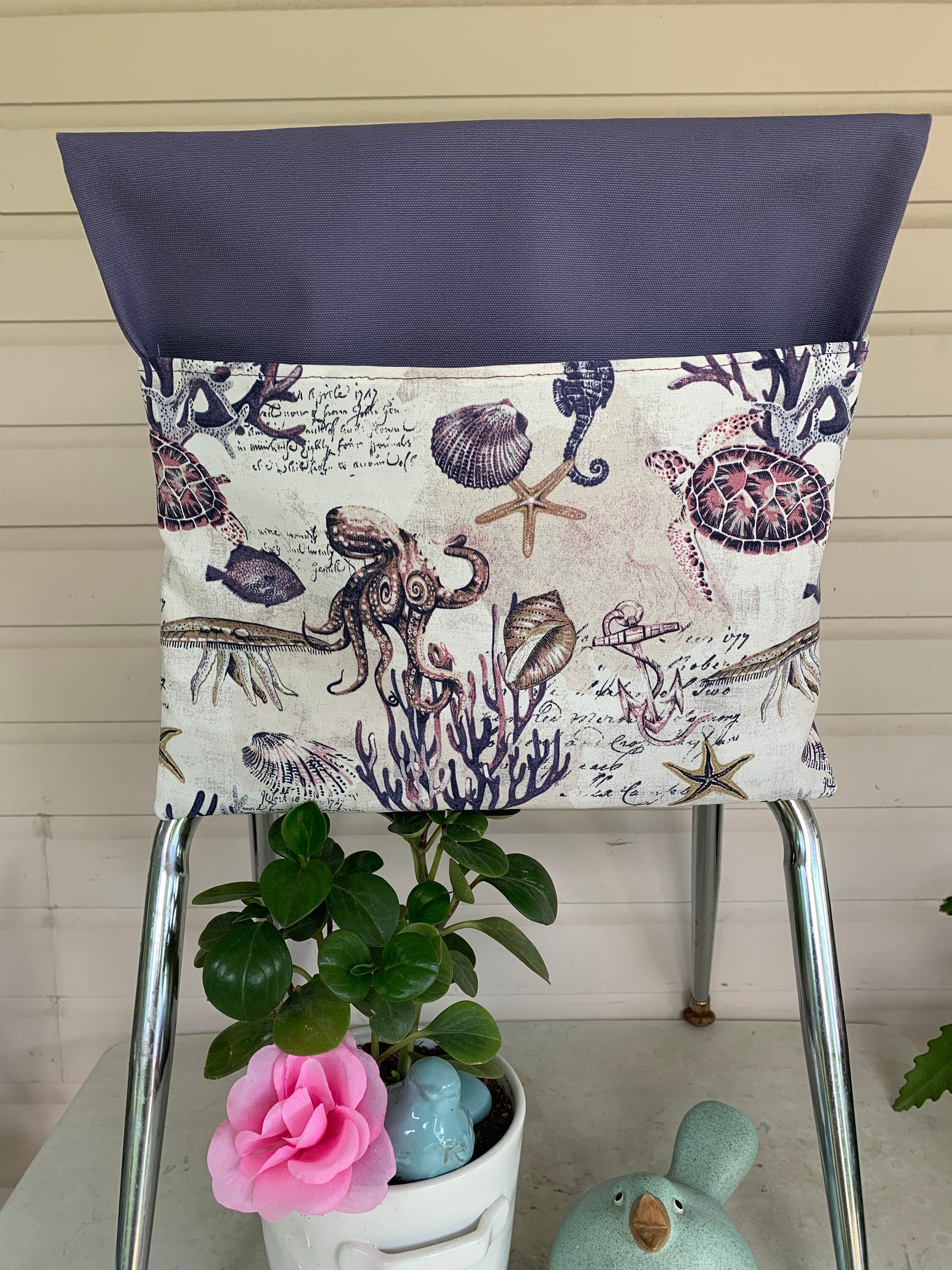 Set of 32 Ocean Sea Creatures Chair Pockets Fits Chair Back - Etsy