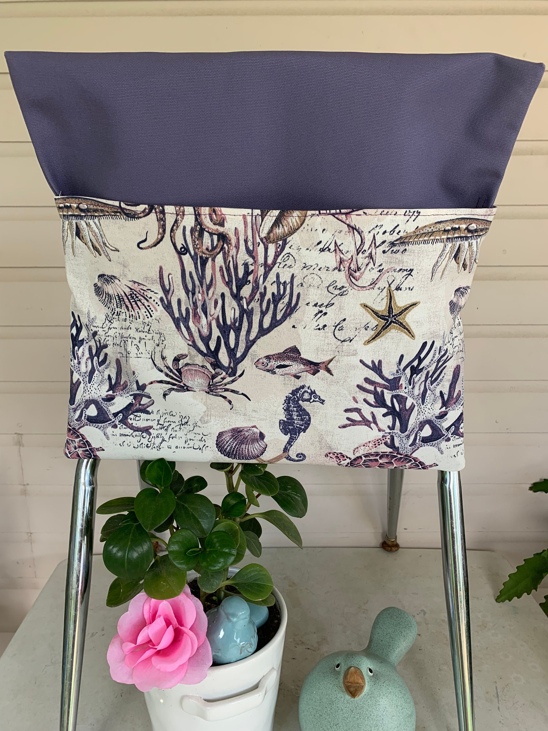 Set of 32 Ocean Sea Creatures Chair Pockets Fits Chair Back - Etsy