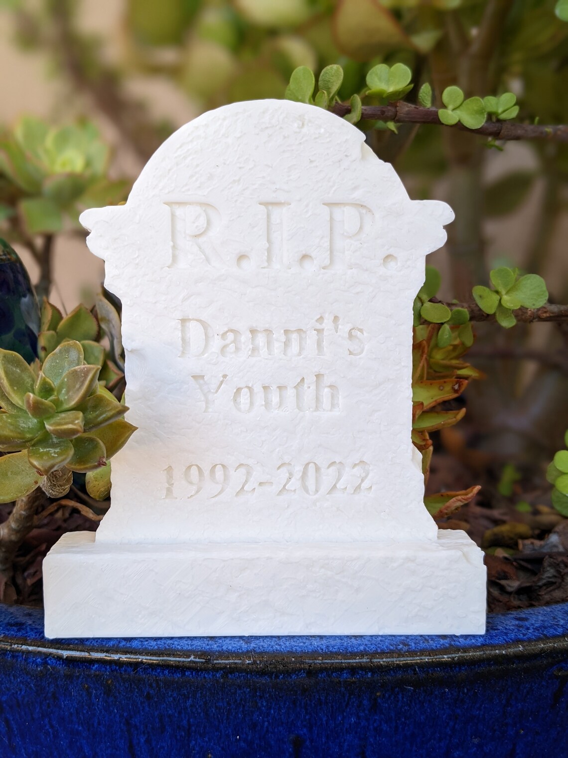 Custom Tombstone Halloween Gothic Decorative Tabletop - Etsy