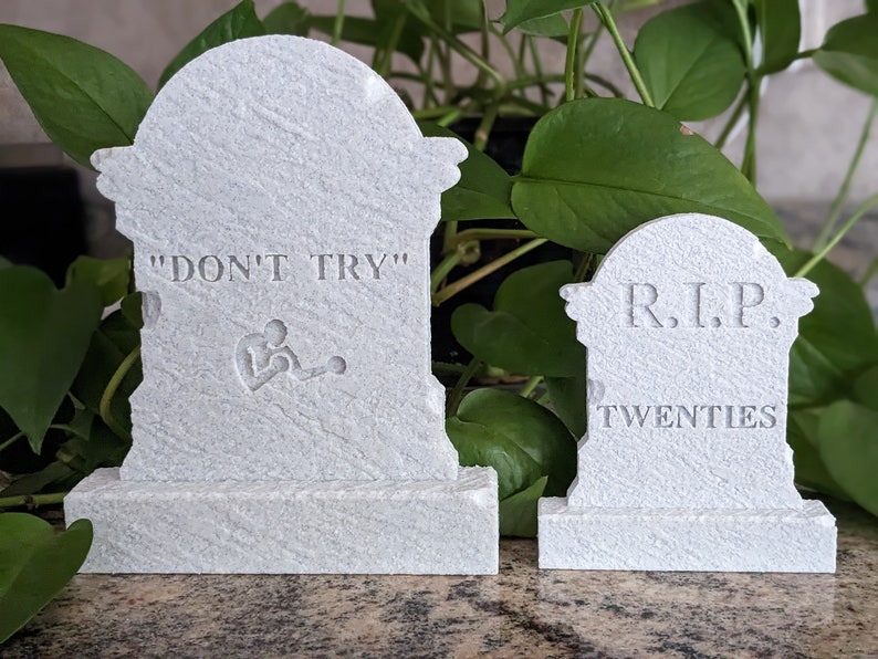 Custom Tombstone Halloween Gothic Decorative Tabletop - Etsy