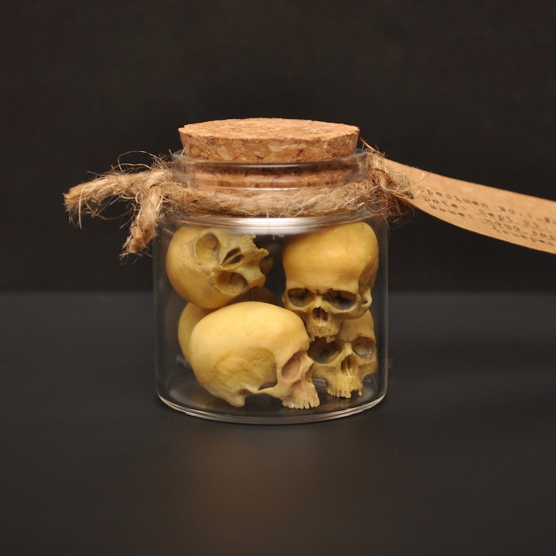 Skull Jar - Etsy