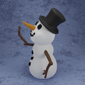 Rudy the Rude Snowman | Middle Finger | Birdie | Christmas Decor ...