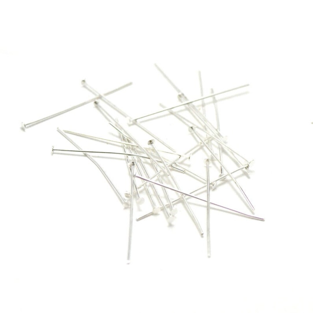 10 Light Silver Nails 6cm X 2mm - Etsy