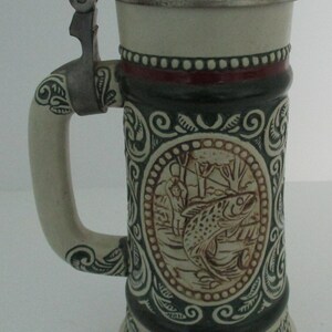 Vintage Avon Sporting Ceramic Stein - Etsy