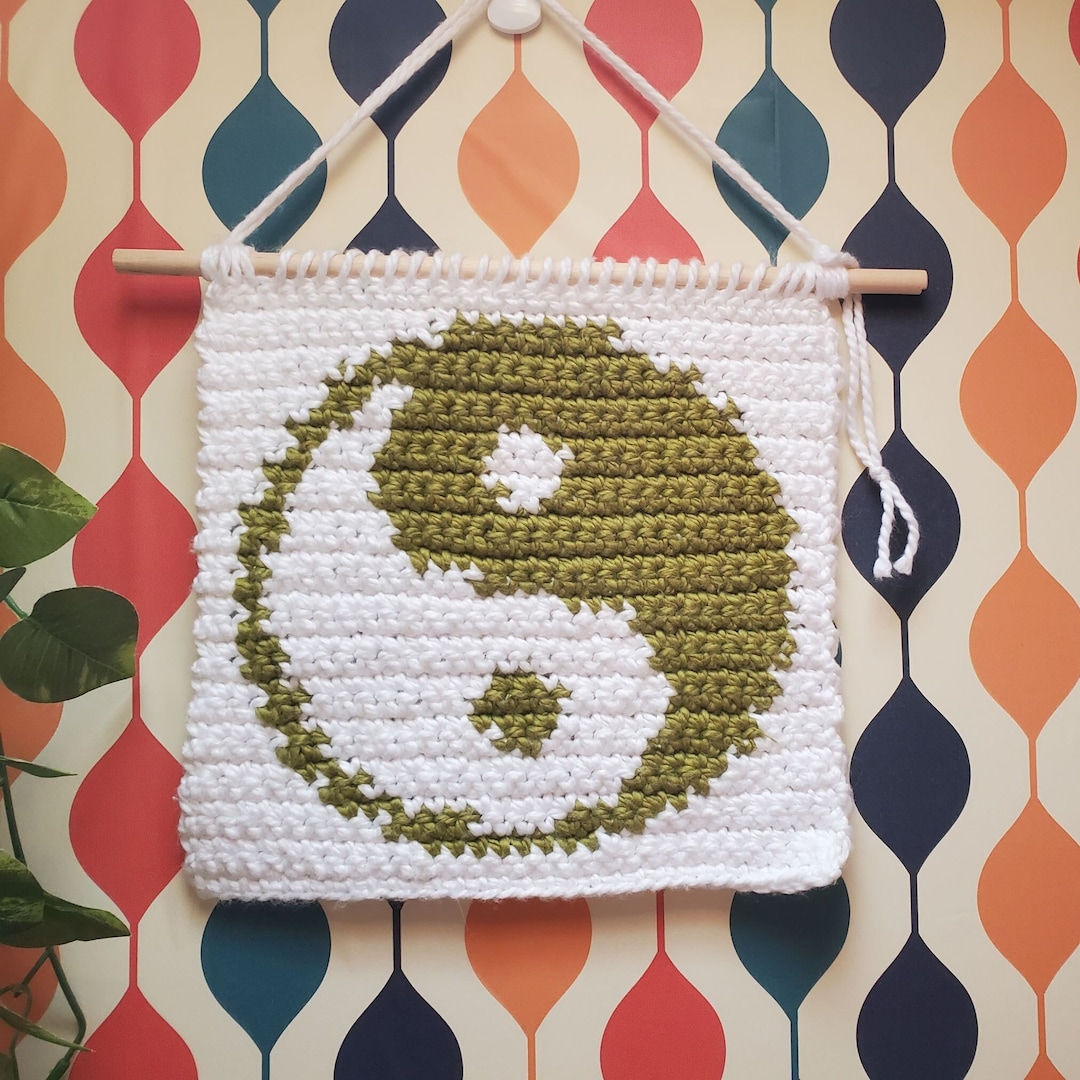 Yin Yang || Tapestry Crochet Pattern || 30 X 30 Graph - Etsy