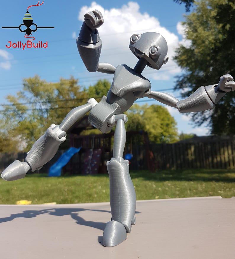 3D Printed Articulated Robot Bequi BJD Ball Jointed Robot - Etsy UK