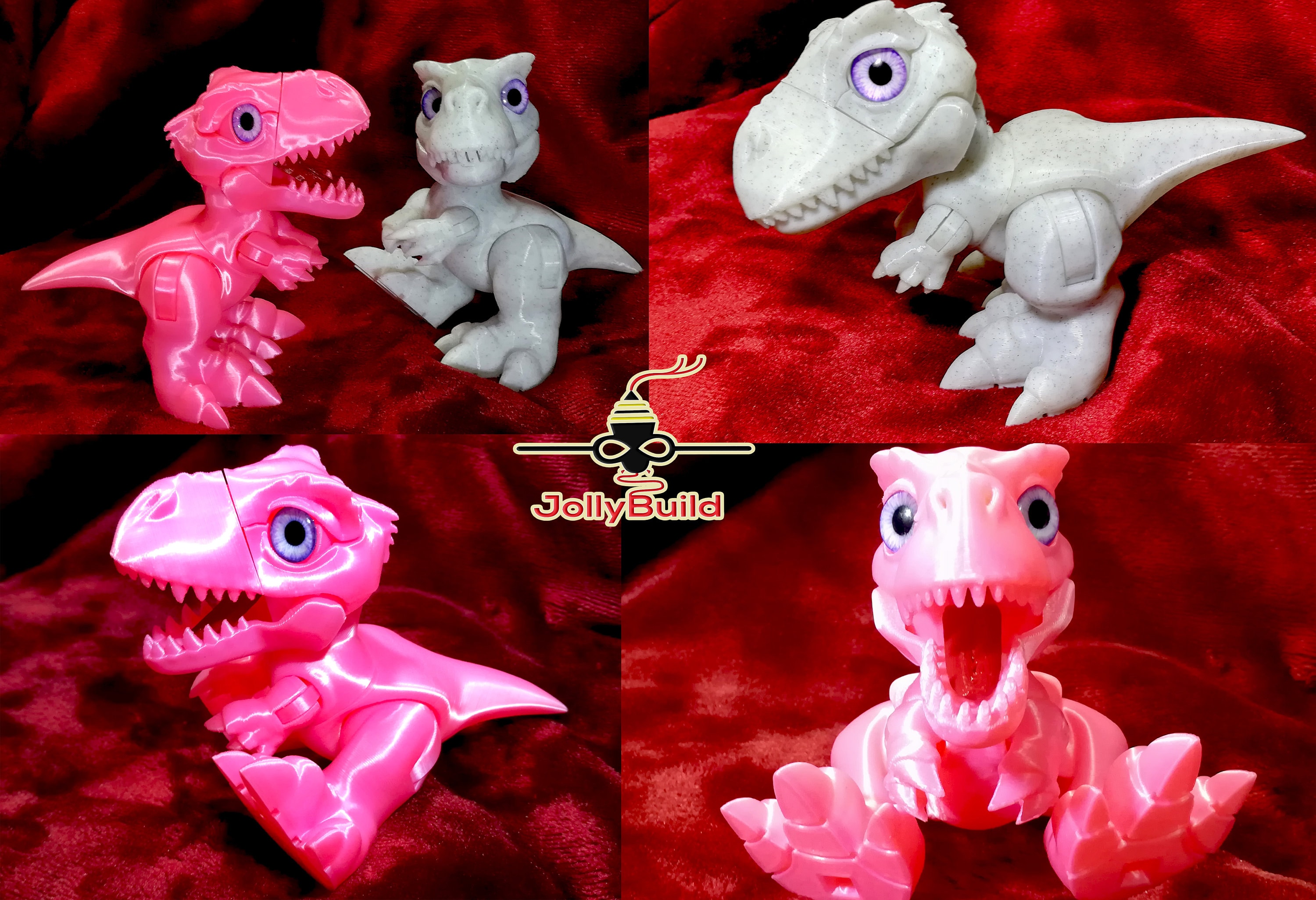 Boon Tiny T-rex Dinosaur 3d Printed Articulated Custom - Etsy Australia