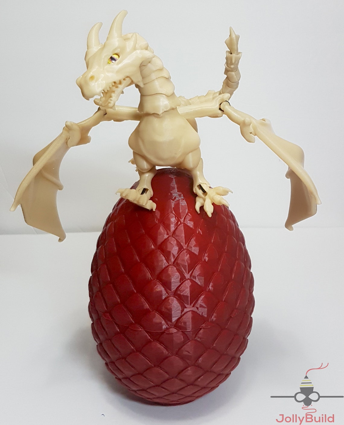 Dragon Inside an Egg 3d Printed Surprise Egg Braq - Etsy