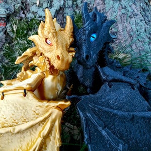 3D Printed DIY Articulated Elder Dragon Braqolie Detailed Braq BJD Ball ...