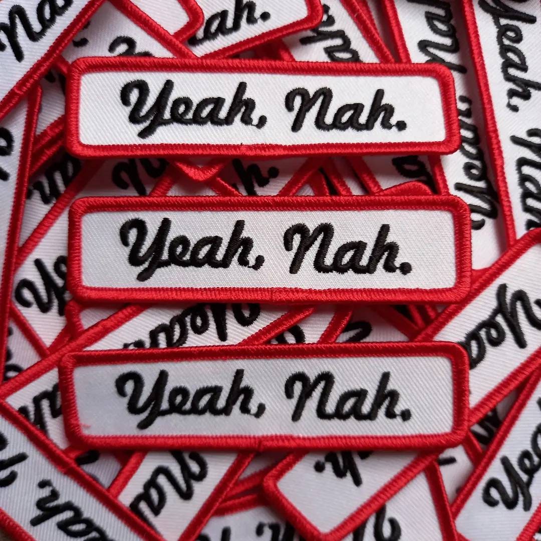 Yeah, Nah. Patch - Etsy