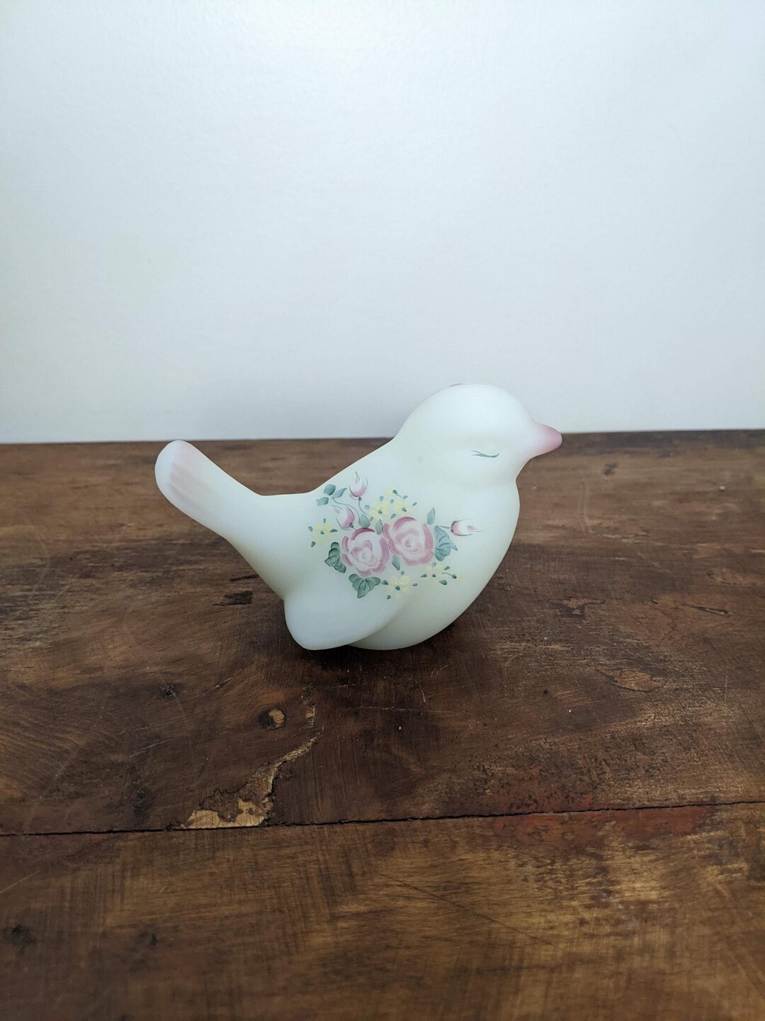 Vintage Fenton Hand Painted Bird - Etsy