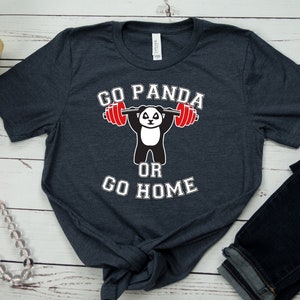 Funny Panda Shirt Panda Shirt Panda Bear Shirt Funny Panda Gym Shirt ...