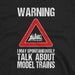 Funny Model Train Shirt Humor Model Railroad Tshirt Model Train Gift ...