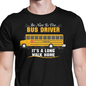 Funny Bus Driver Shirt School Bus Driver Tshirt Bus Driver Gift Humor ...