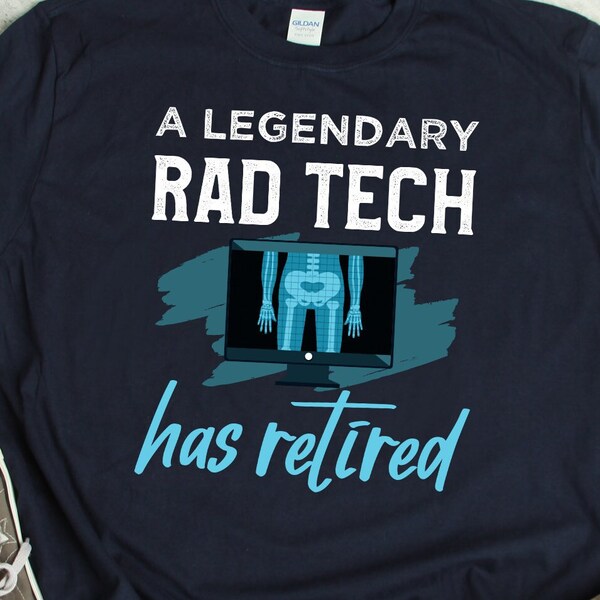 Xray Tech Retirement Shirt - Etsy