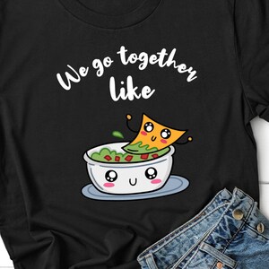Nacho Shirt Funny Nacho and Dip Shirt Nacho Couple Tshirt Best Friends ...