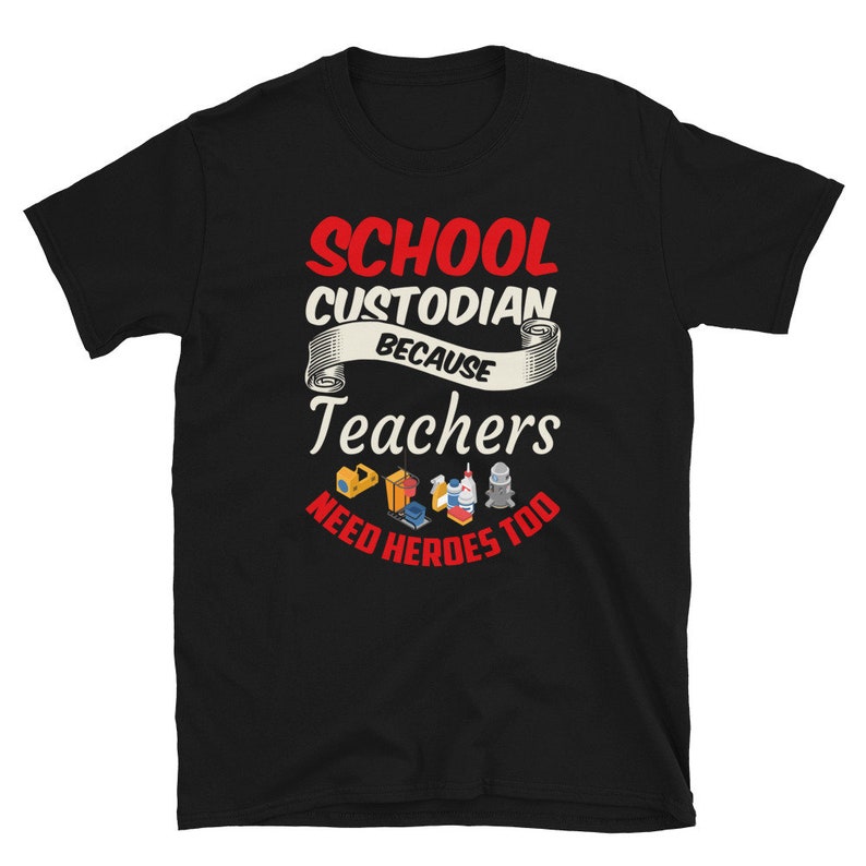 Funny School Custodian Shirt Joke School Custodian Gift Humor | Etsy
