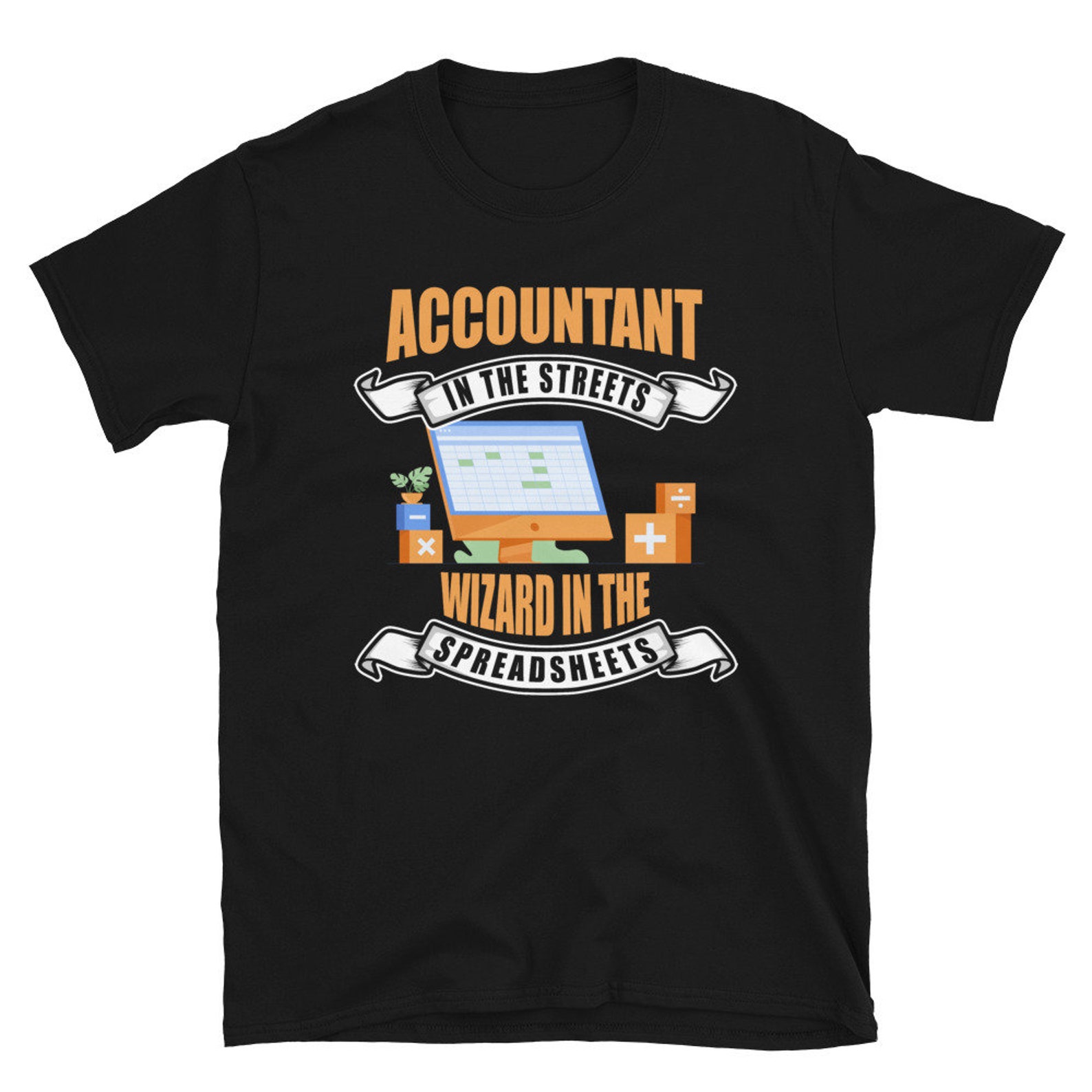 Accountant Spreadsheet Shirt Funny Spreadsheet Wizard | Etsy