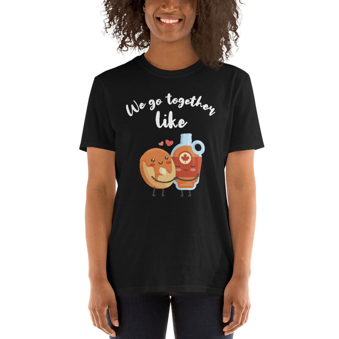 Pancake Shirt Funny Pancake and Syrup Shirt Couple Pancake - Etsy