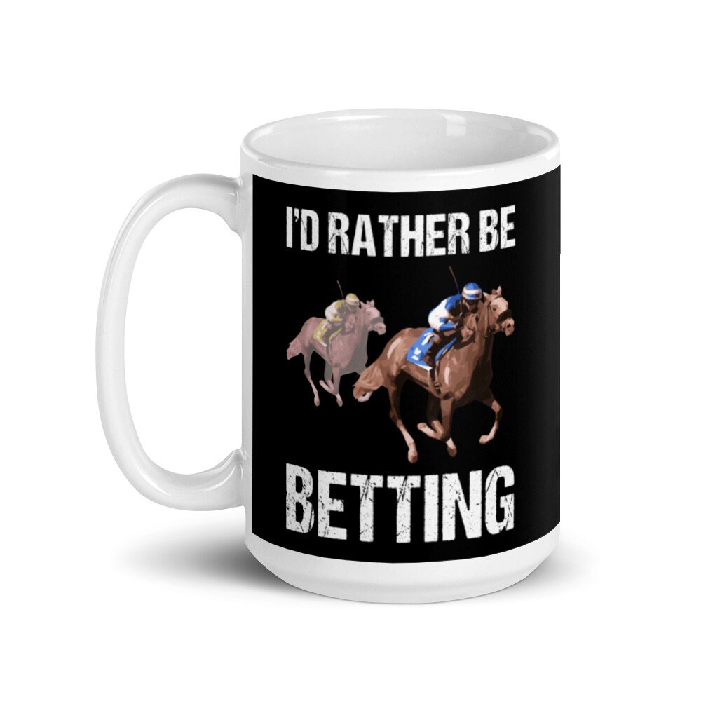 Horse Racing Mug Funny Betting Horse Races Gift Horse Race - Etsy