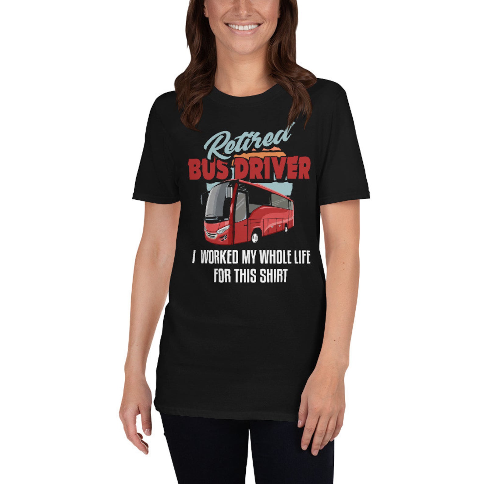 Retired Bus Driver Shirt Bus Driver Retirement Gift Funny Bus Driver ...
