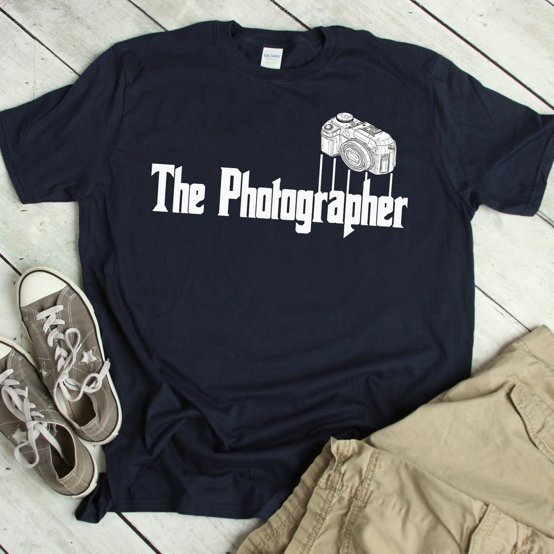 Funny 'the Photographer' Shirt, Camera Graphic Tee - Etsy