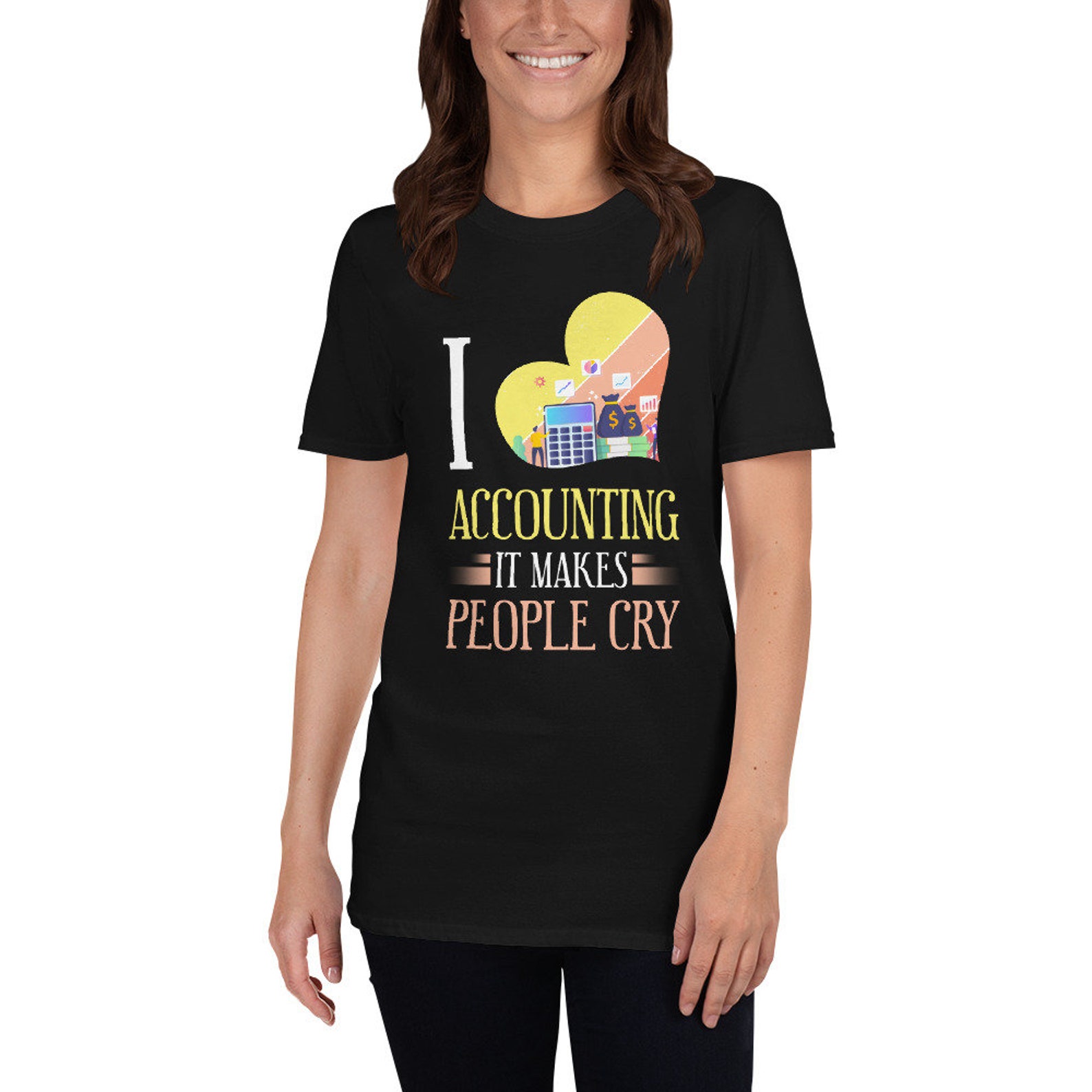 Funny Accountant Shirt I Love Accounting Tshirt Accountant - Etsy