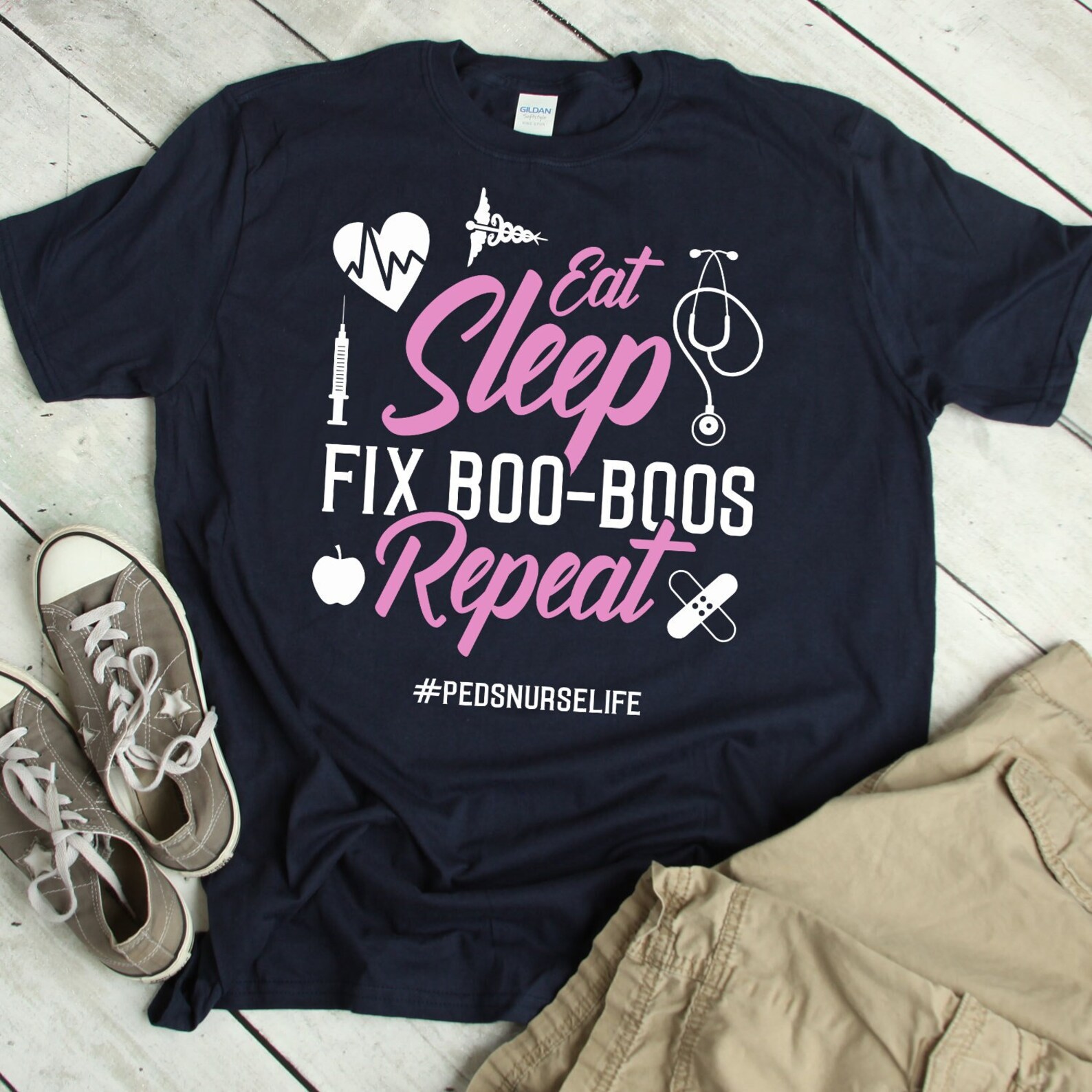 Peds Nurse Shirt Funny Pediatric Nurse Gift Pediatrics Nurse Gift ...