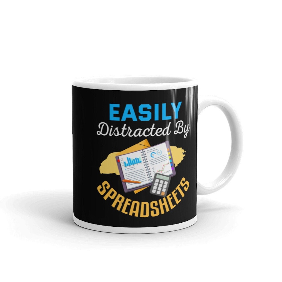 Spreadsheet Mug Spreadsheet Lover Gift Funny Accountant Coffee Mug CPA ...