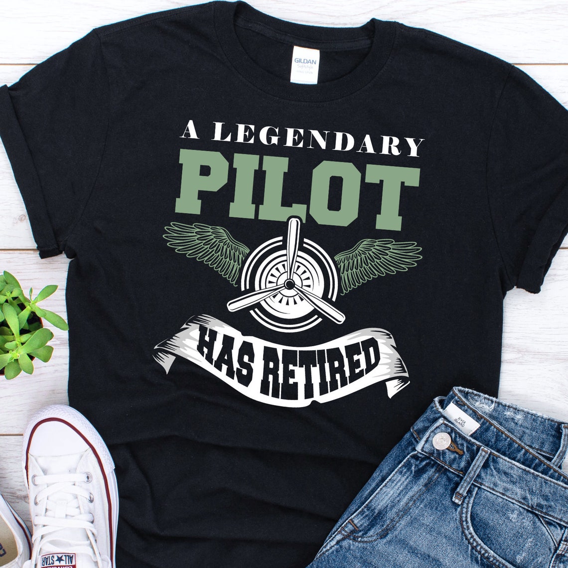 Retired Pilot Shirt Pilot Retirement Gift Humor Pilot Retirement T ...