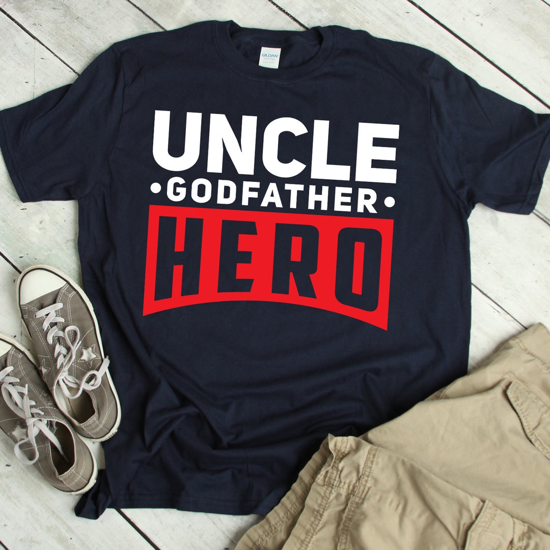 Funny Uncle T-shirt - Best Uncle Shirt - Godafther Shirt - Baptism Gift ...