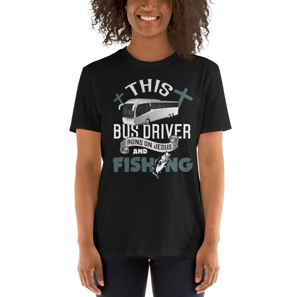 Christian Bus Driver Shirt Funny Religious Bus Driver Gift Jesus and ...