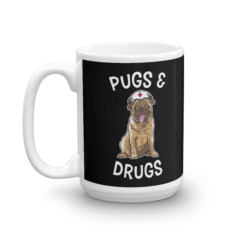 Nurse Pug Mug Pug Nurse Mug Funny Nurse and Pugs Gift Nursing - Etsy