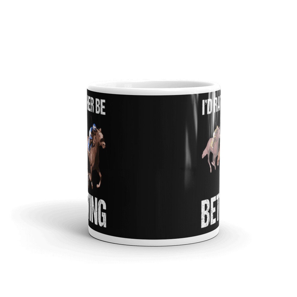 Horse Racing Mug Funny Betting Horse Races Gift Horse Race - Etsy