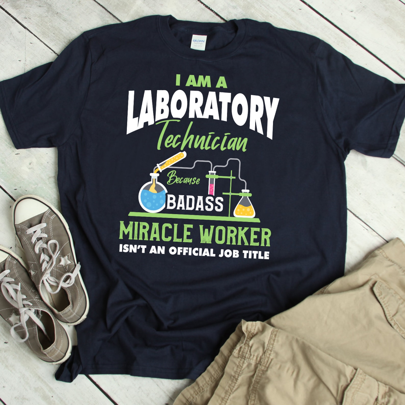 Lab Tech Shirt Humor Laboratory Tech Gift Laboratory Technician T-shirt ...