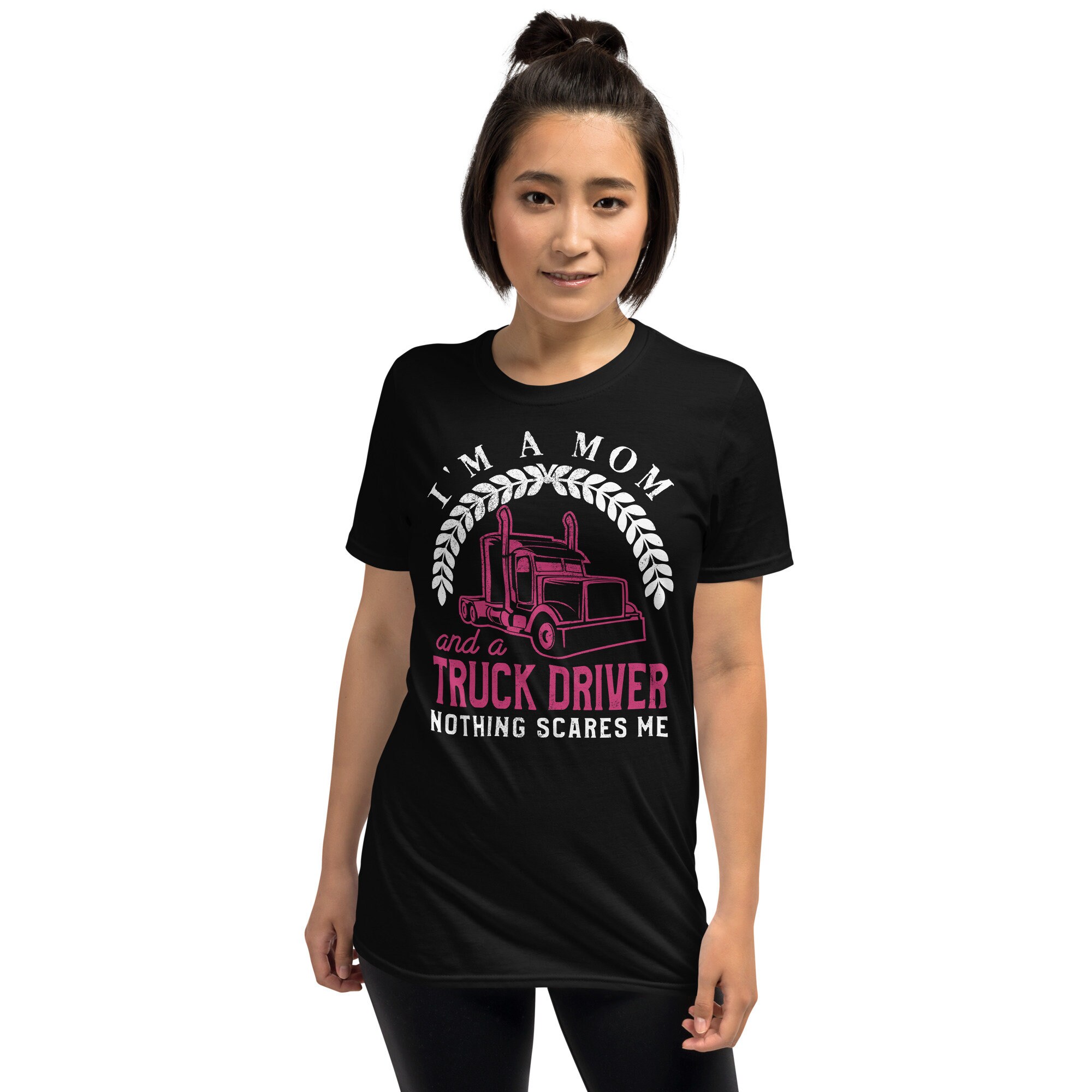 Trucker Mom Shirt Joke Truck Driver Mom Gift Trucking Mother Gift ...