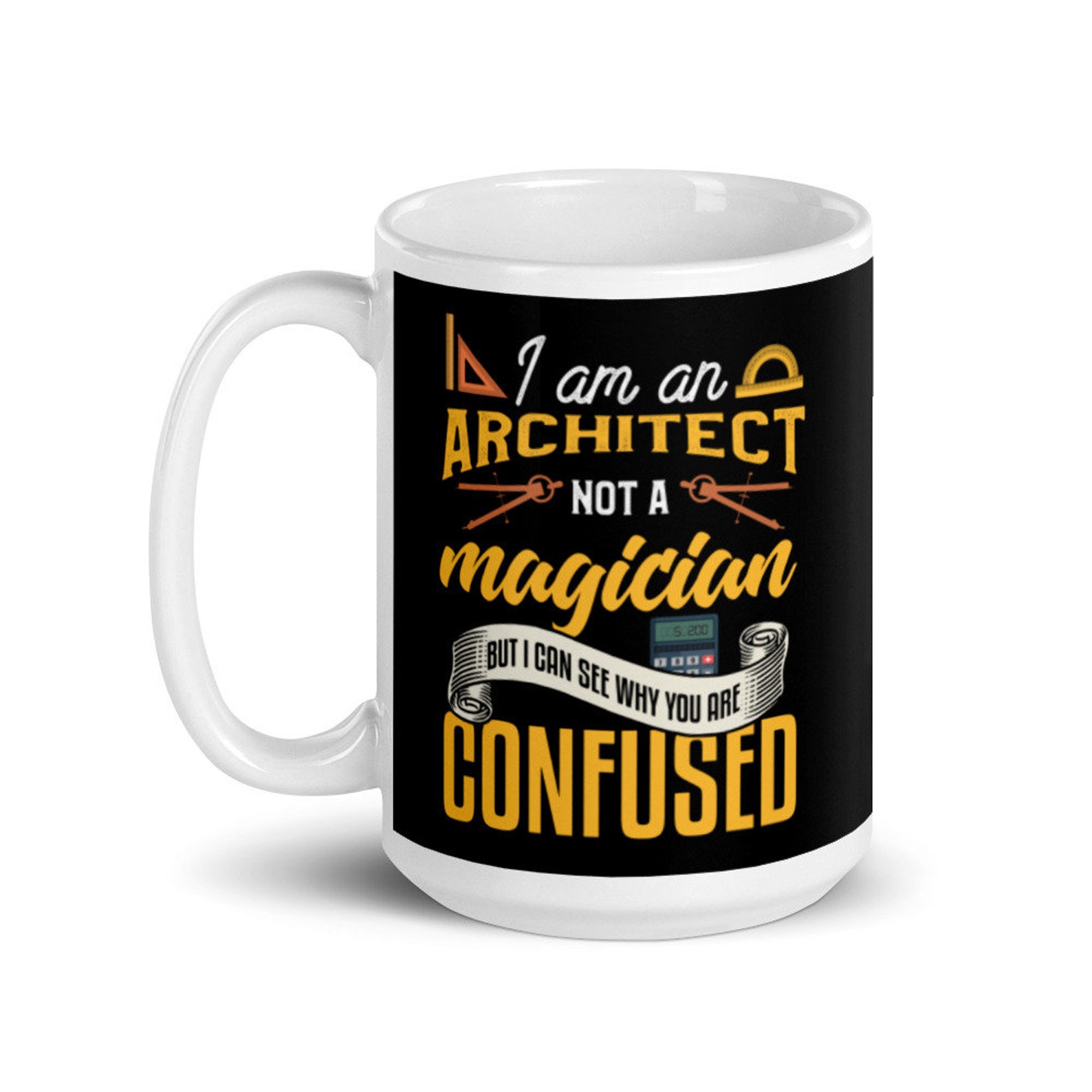Architect Mug Funny Architecture Gift Joke Quote Architect Coffee Mug ...