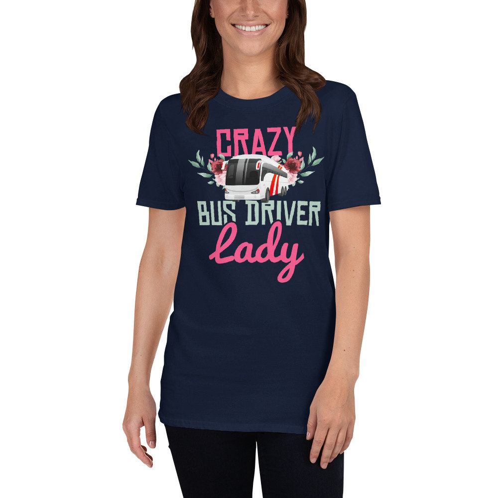 Female Bus Driver Shirt Bus Driver Gift for Women Funny Bus Driver Lady ...